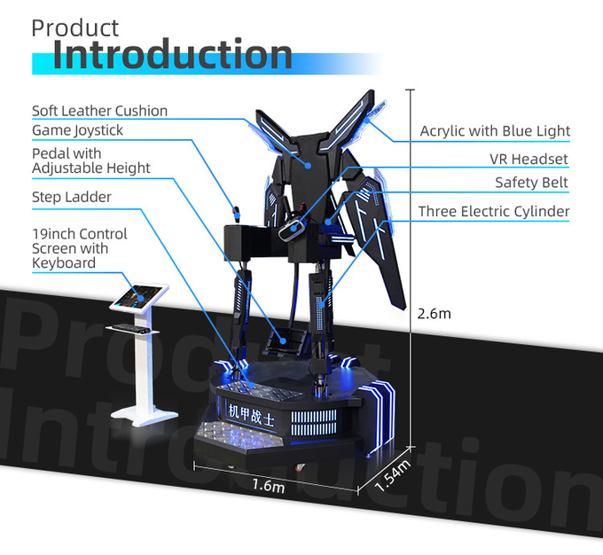 Flight Simulator With Fly Skying Game Shooting 9D VR Simulator In Water ...