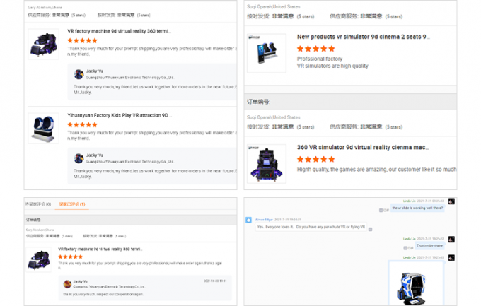 1100W VR Flight Simulators 3 Axis Dynamic Platform 360 Rotate Chair ...