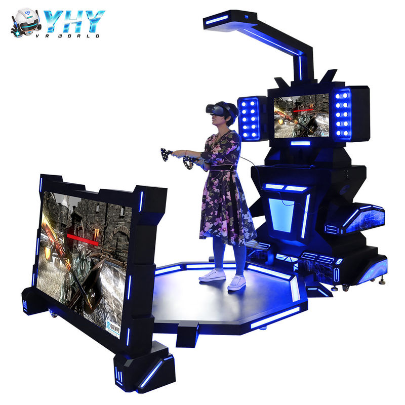 Amusement Park 65 Inch Big Screen VR Dancing Music Game Shooting Simulator