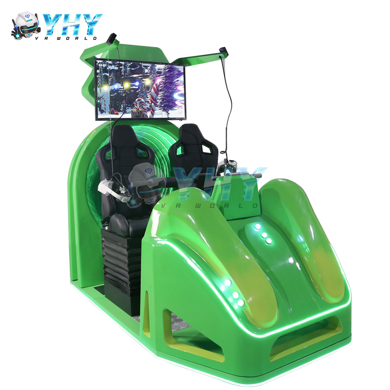 2-Seater Vr Chair Coin Operated 5D 7D Cinema Simulator for Shopping ...