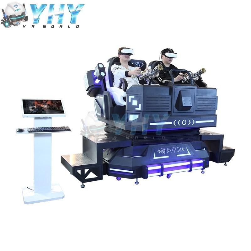 Virtual Reality Games 2 Person Seat Vr Cinema 9D Fighting Simulator ...