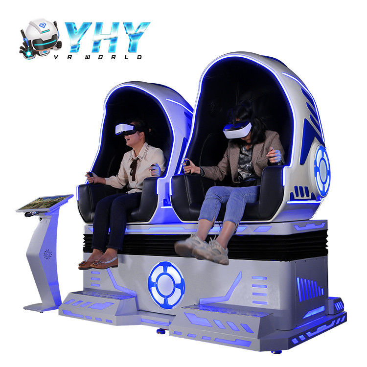 Shopping Mall VR Chair Simulator Indoor 2 Seats 9D Cinema Equipment