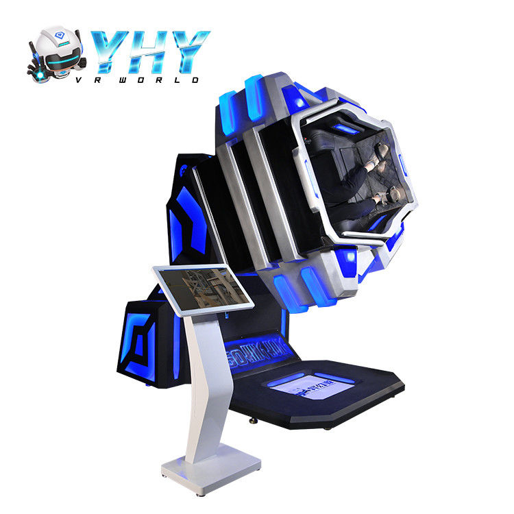 9D VR 360 Simulator Roller Coaster Shooting Game Exclusive VR Machine ...