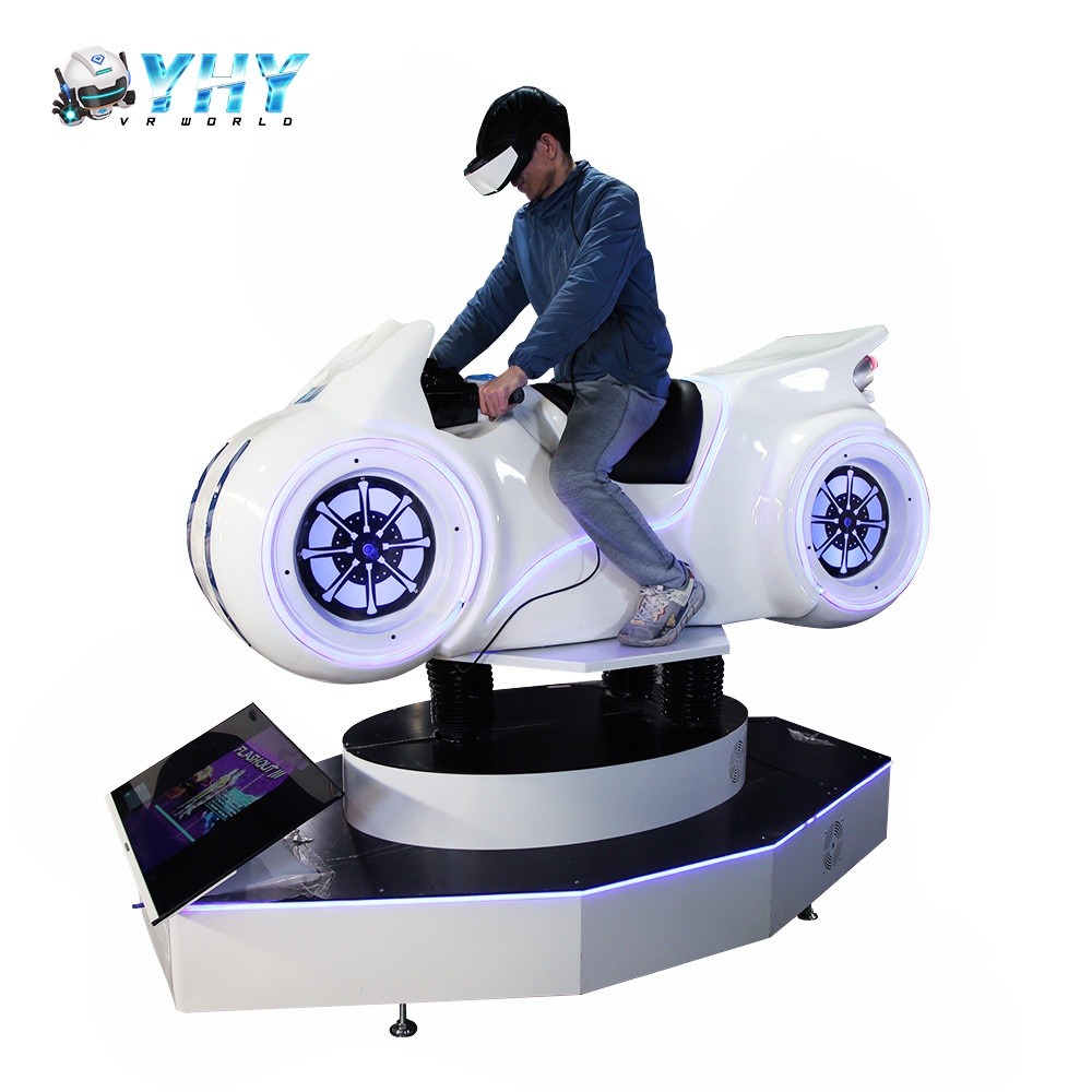 Indoor Full Motion VR Horse Riding Simulator Equipments 2'' Live Screen