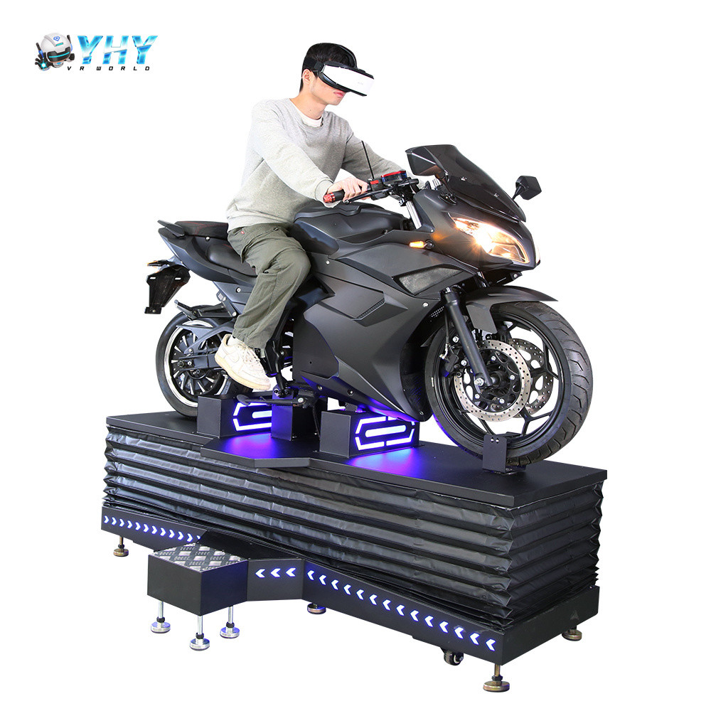 High Speed Driving Game Machine Simulator Racing 9D Virtual Motorcycle