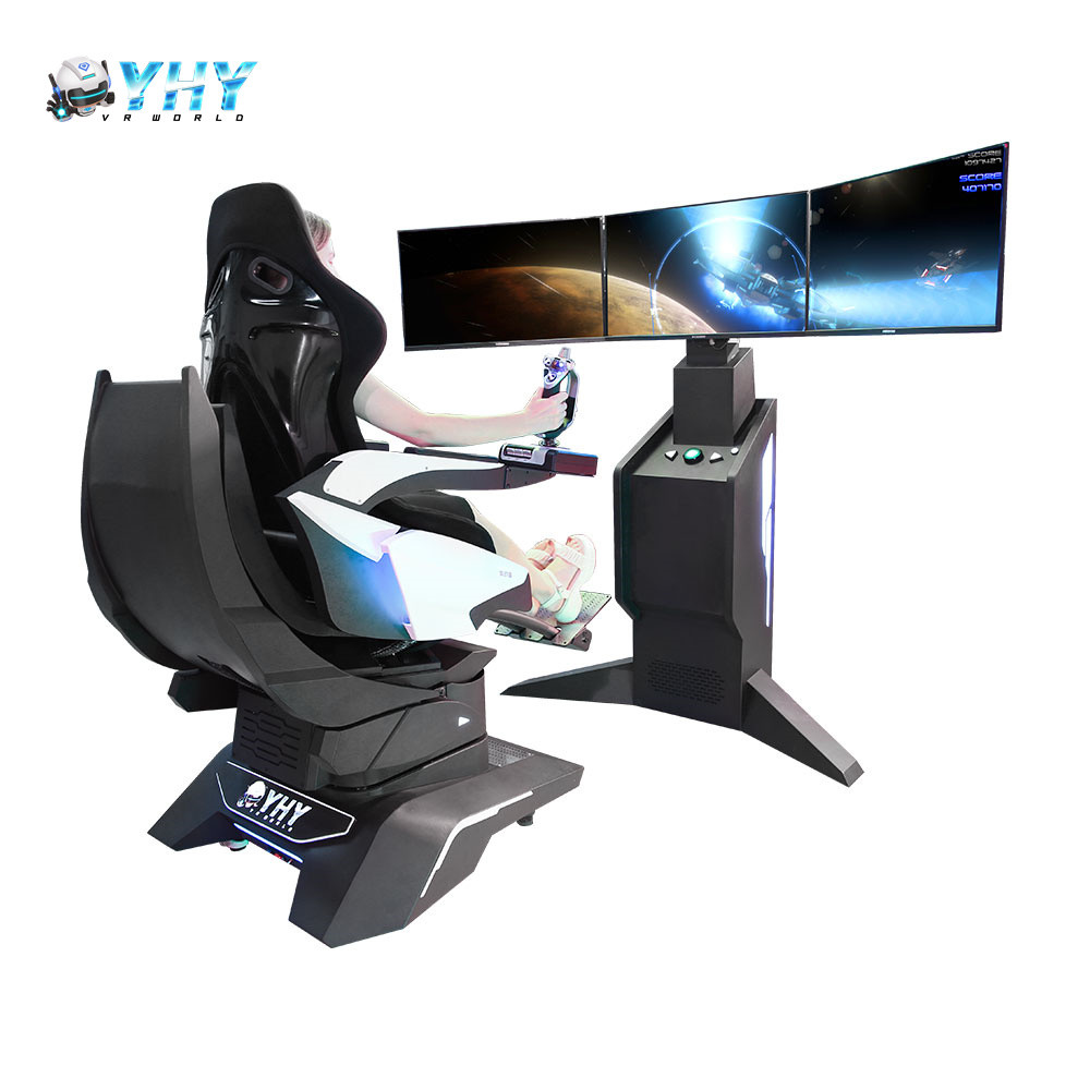 Flight Simulator With Real-time Game Motion Feedback Chair
