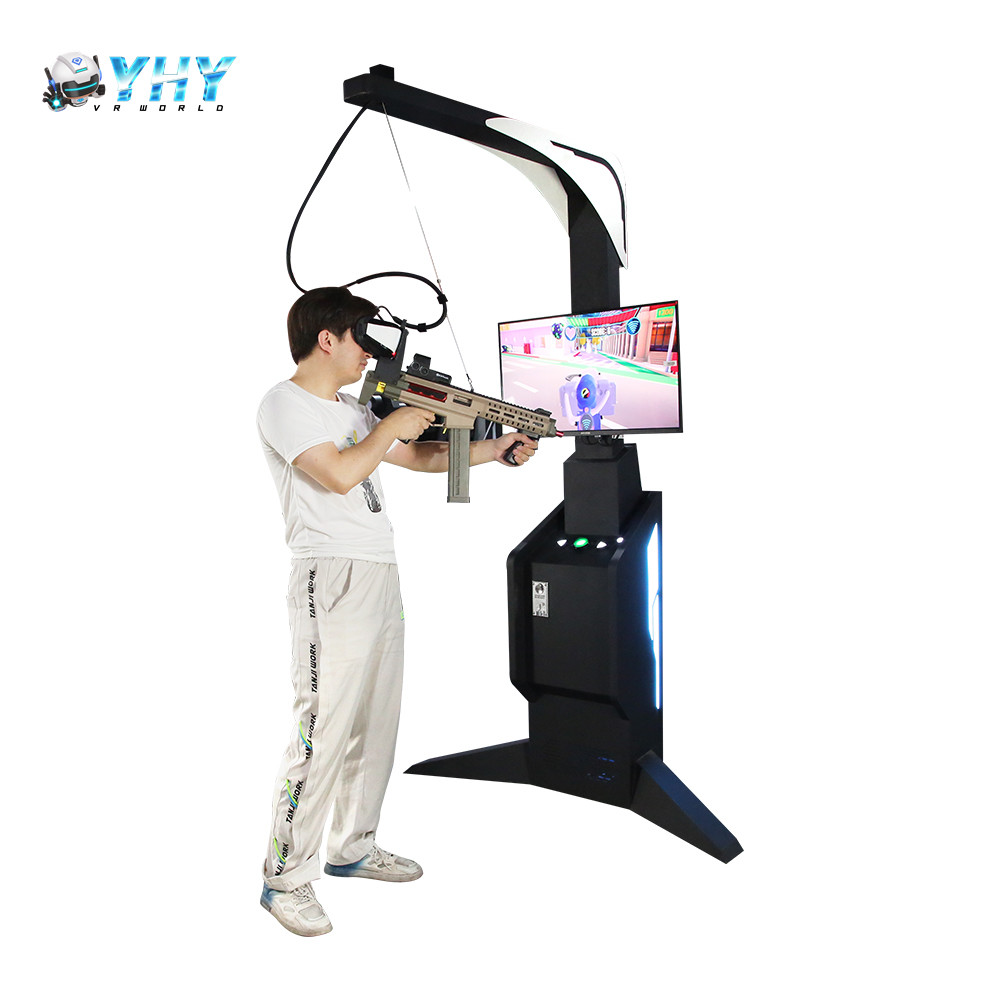 Self-service Arcade Games 9d Vr Shooting Machine With 32" Narrow Bezel ...