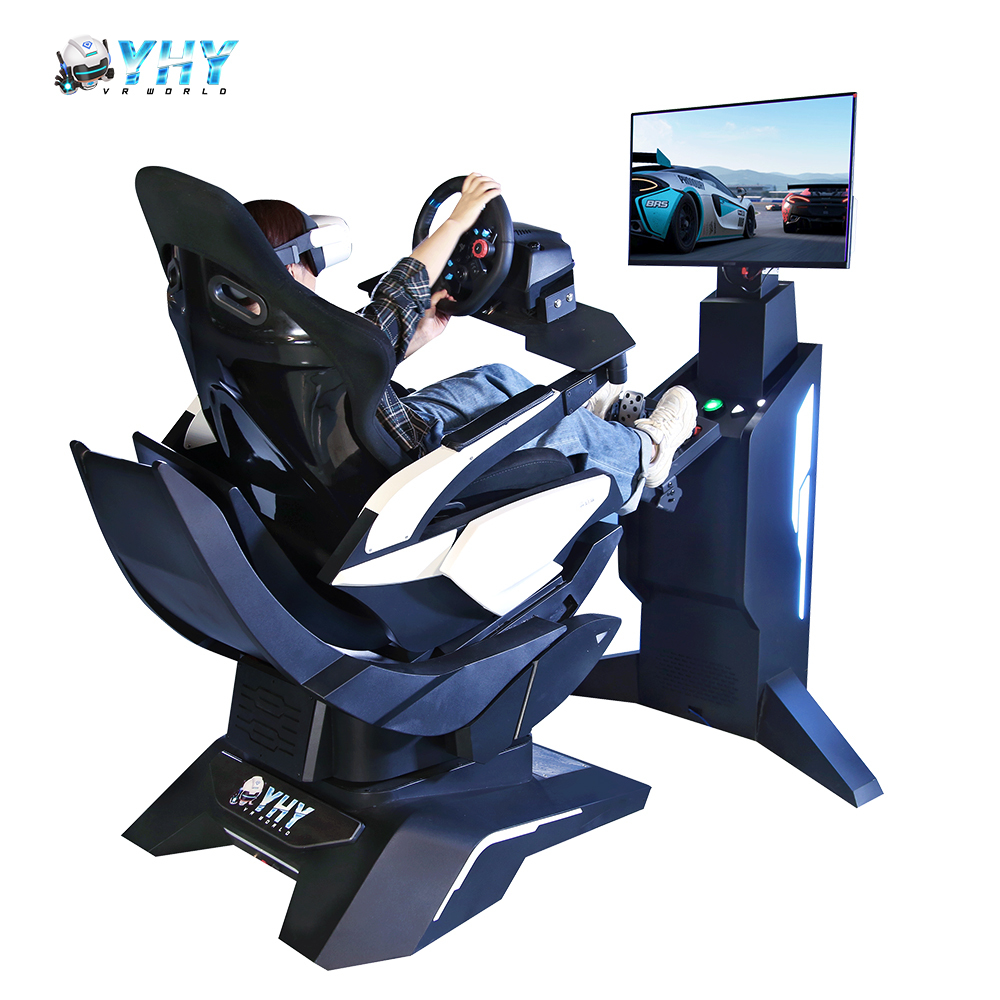 2025 New Model 3 DOF 3 Screen VR Racing Car Driving Simulator