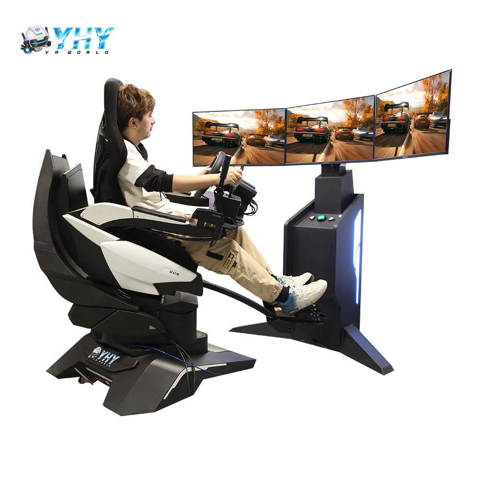 Professional Car Driving Racing Simulator Cockpit Gaming Chair Dynamic ...