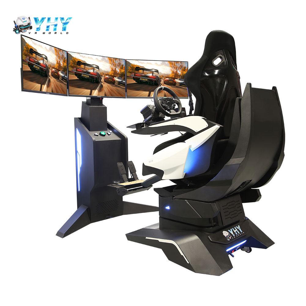 Professional Adjustable VR Racing Simulator Car Game Machine with 1 ...
