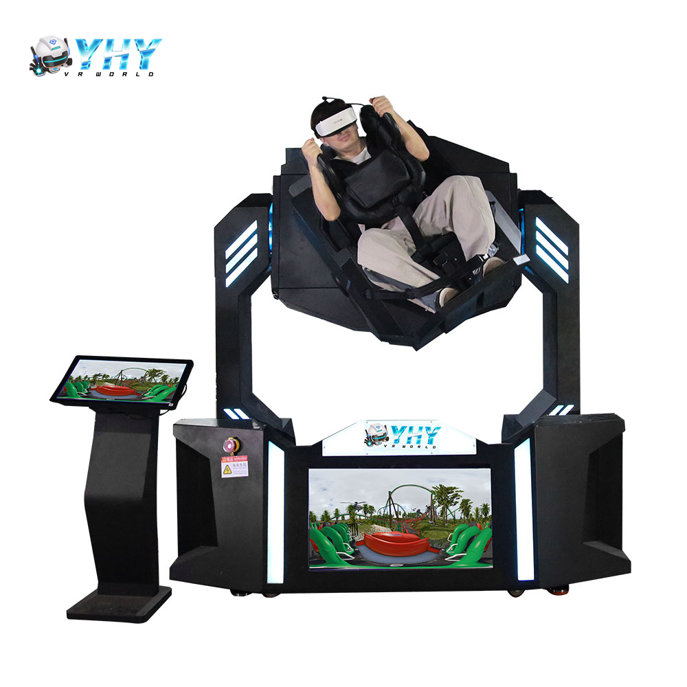 9D VR 360 Flying Simulator Virtual Reality 720 Rotate Game Machine ...