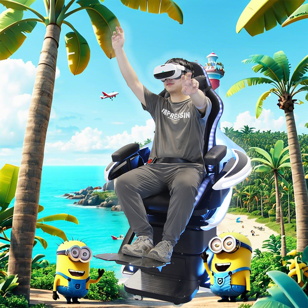 YHY Vr Roller Coaster Simulator Motion Chair 360 720 Degree Rotating Vr ...