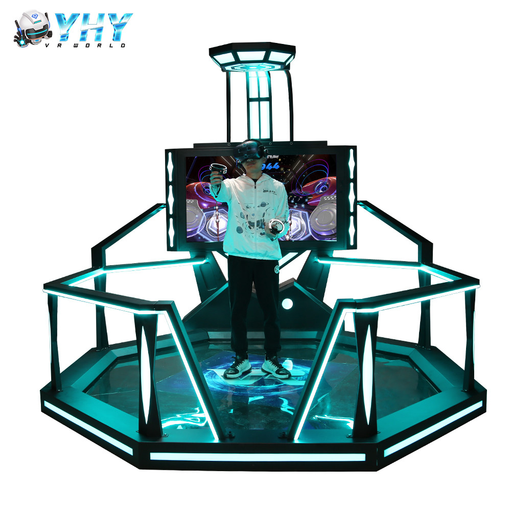 Indoor VR Theme Parks Exercise Equipment Shooting Vr Space Walk Game ...
