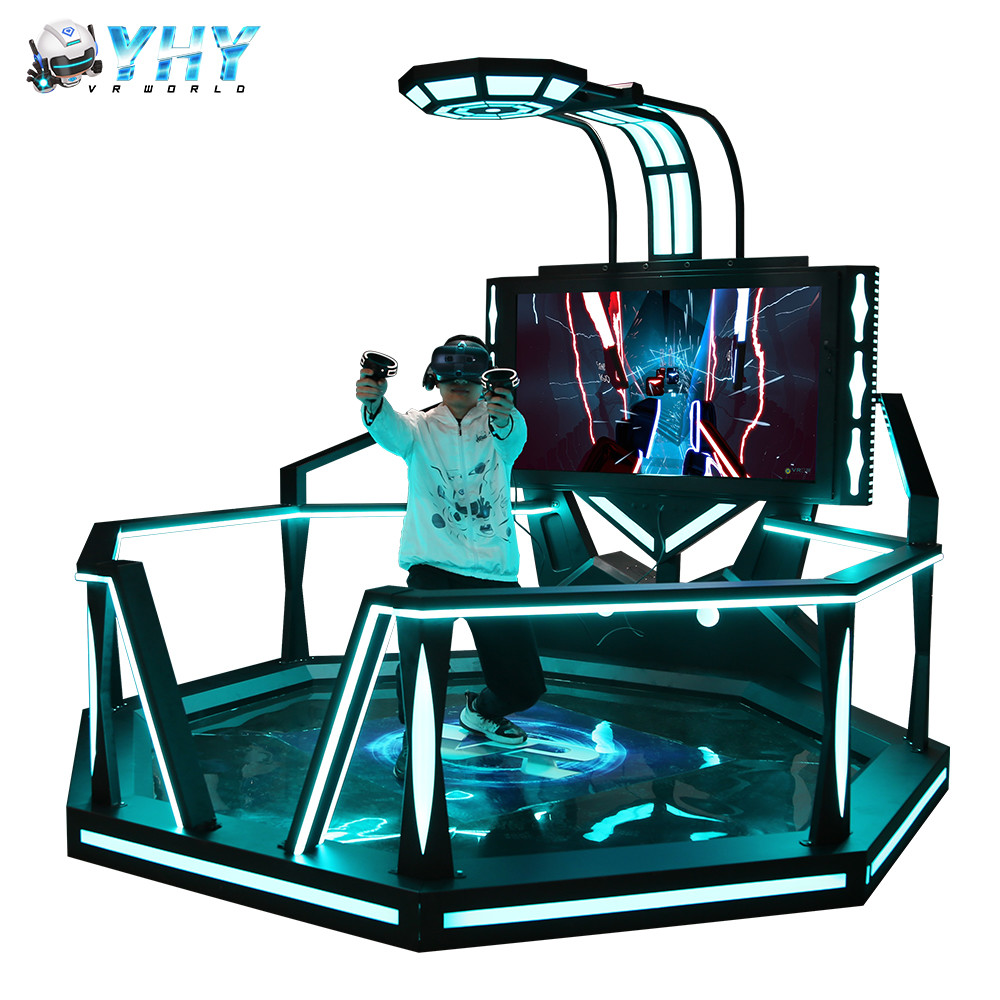 9D Vr Walker Shooting Simulator 3.0m Wide Standing Space Game Machine