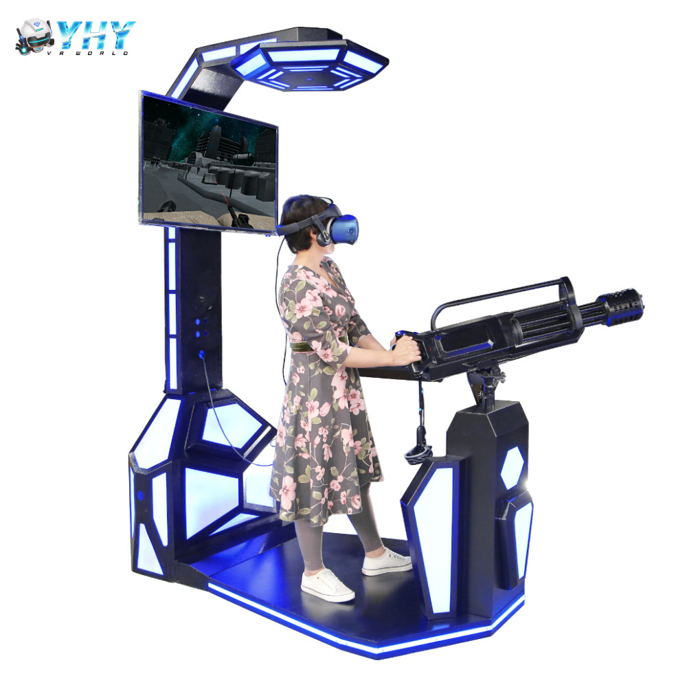 360 Degree HTC Vive virtual reality gatling vr gun virtual shooting ...