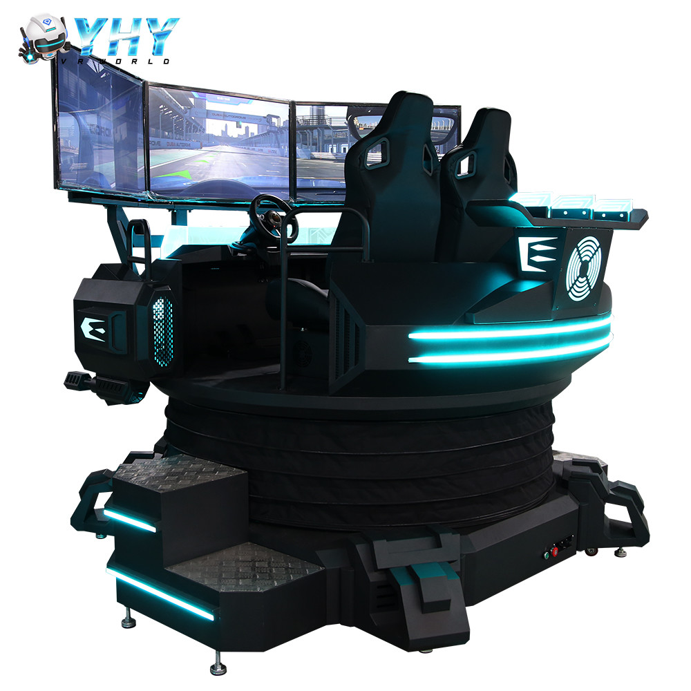 300kgs RoHs 3 Screen Racing Simulator 3 DOf Driving Simulation Seat ...
