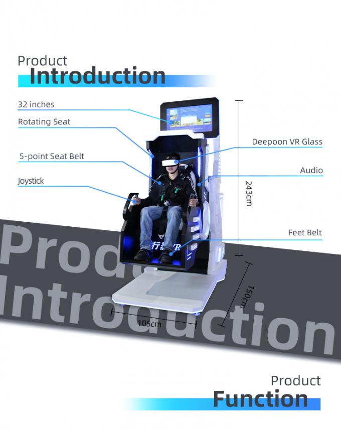 360 Degree Rotation Game VR Simulator