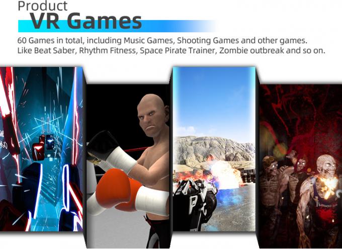 Indoor Playground Virtual Reality Shooting Simulator Music Platform For ...