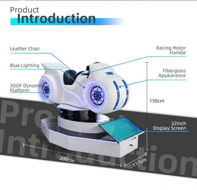 Amusement park simulator VR Motorcycles Racing Simulator