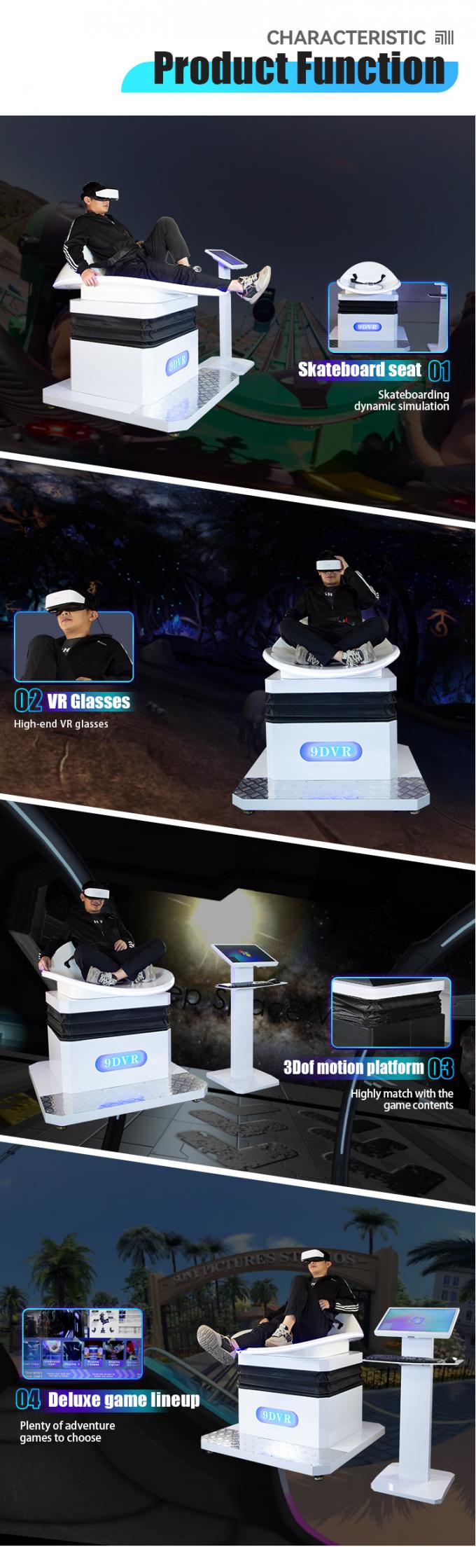 Promotion 3 Dof Motion Simulator Vr Game Sliding Simulator 400W