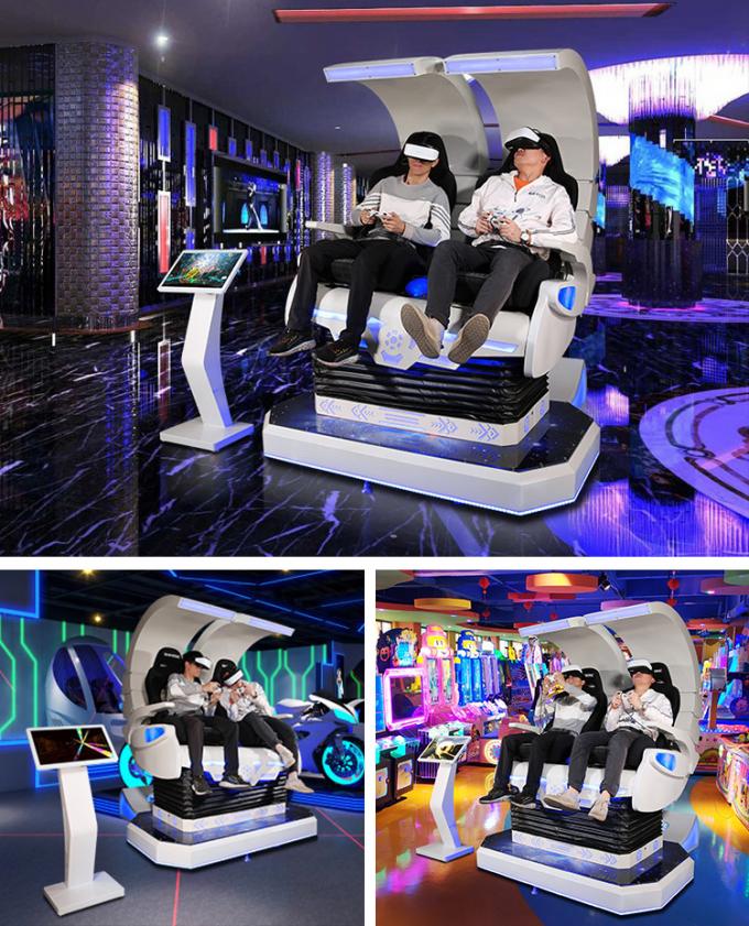 Godzilla Gaming Chair VR Motion Simulator Double Egg Chair 360 Degree ...