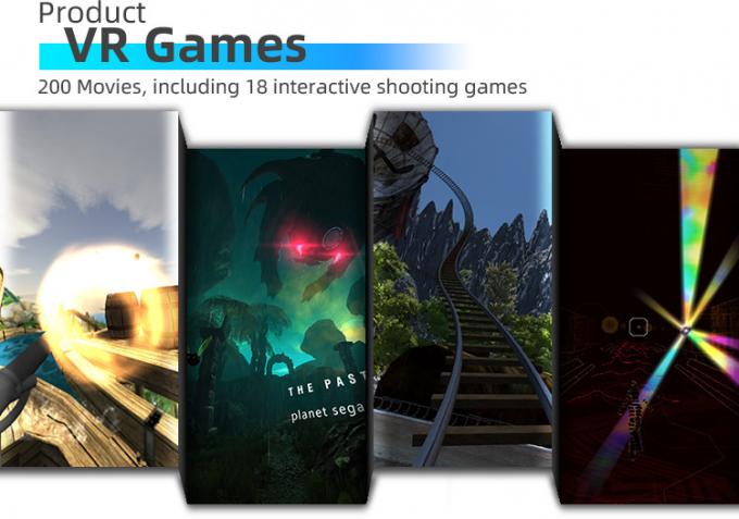 Godzilla Gaming Chair VR Motion Simulator Double Egg Chair 360 Degree ...