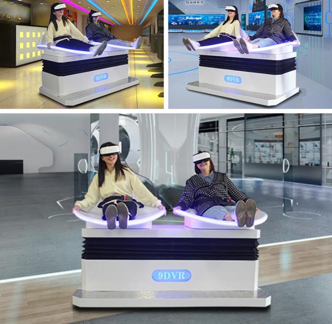 Shopping Mall 9D VR Cinema 1.5KW Double Sliding VR Simulator Games