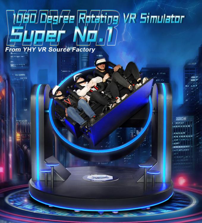 300kgs Load 360 Virtual Reality Simulator Chair 9D VR Roller Coaster