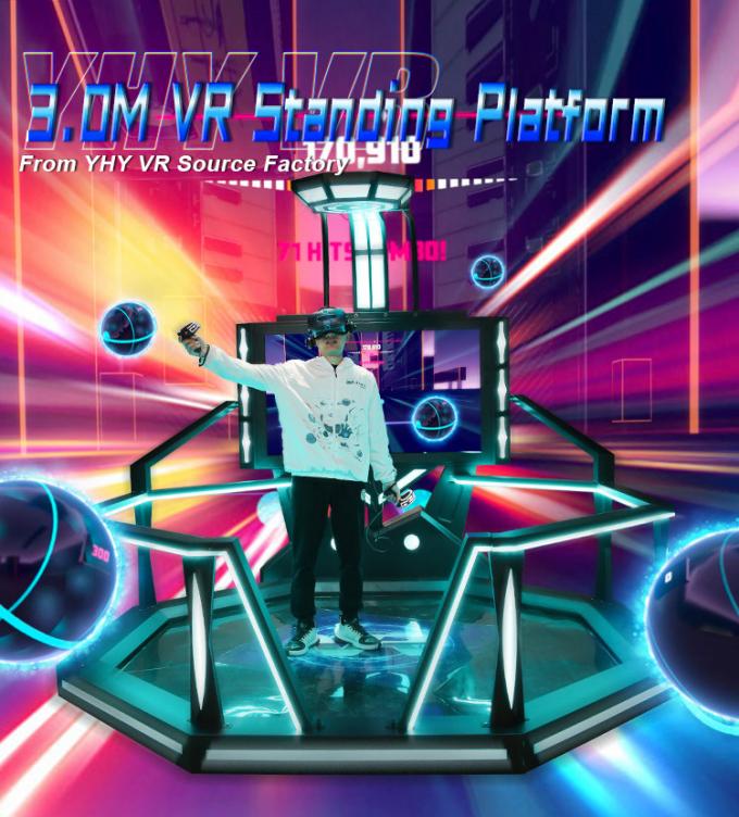 Adults Kids 3.0 Meters Wide 9D VR Simulator Virtual Reality Walking ...
